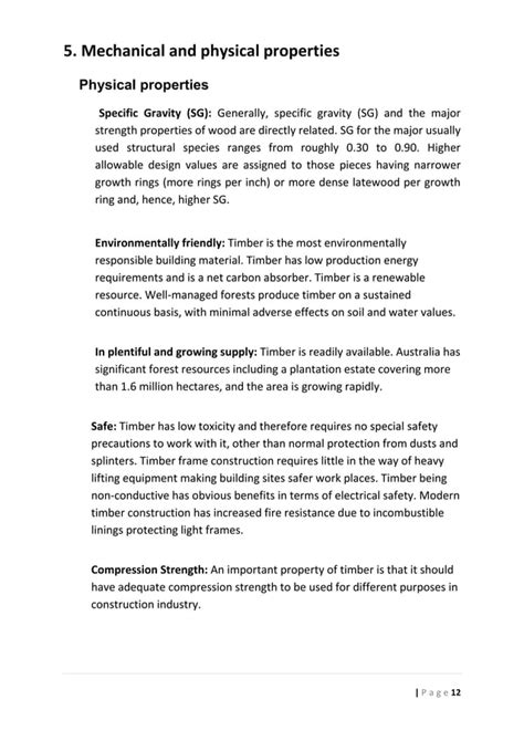 Timber Classification And Properties Pdf