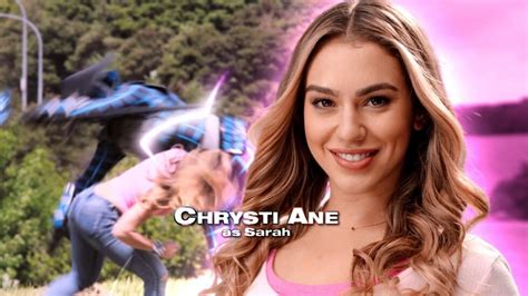 Power Rangers Chrysti Ane La Sensual Pink Ranger [video Y Fotos