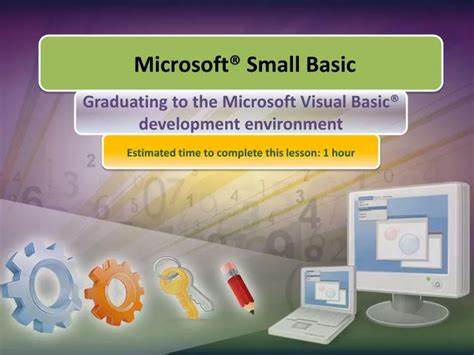 Ppt Microsoft ® Small Basic Powerpoint Presentation Free Download