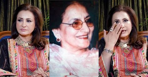 Saba Faisal Breaks Down Remembering Late Mother Reviewitpk
