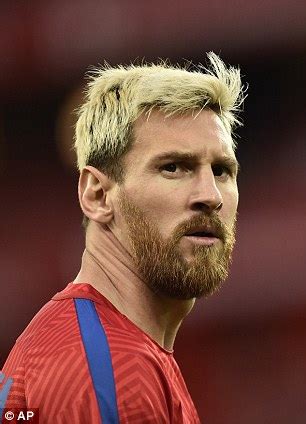 Leo Messi Bleached Hair