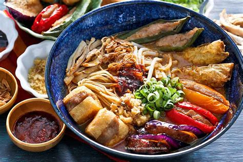 Curry Mee With Yong Tau Foo Malaysian Chinese Kitchen