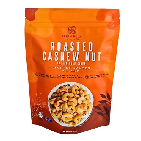 Fresh Bulk Roasted Cashew Nuts 120g