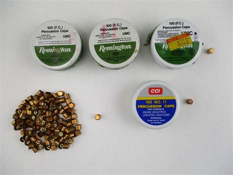 Assorted Percussion Caps Lot