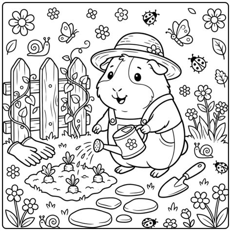 20 Gratis Kleurplaten Cavia Om Te Printen Pdf Voor Alle