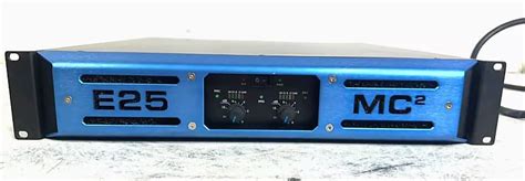 Mc2 Audio E25 Lightweight Touring 2 Ch Power Amp 2400w 7139 Reverb