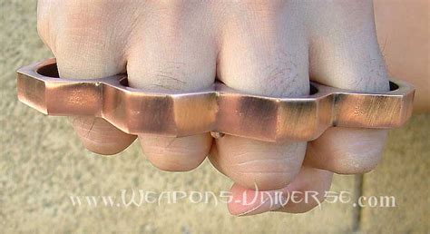 Brass Knuckles Copper Medium