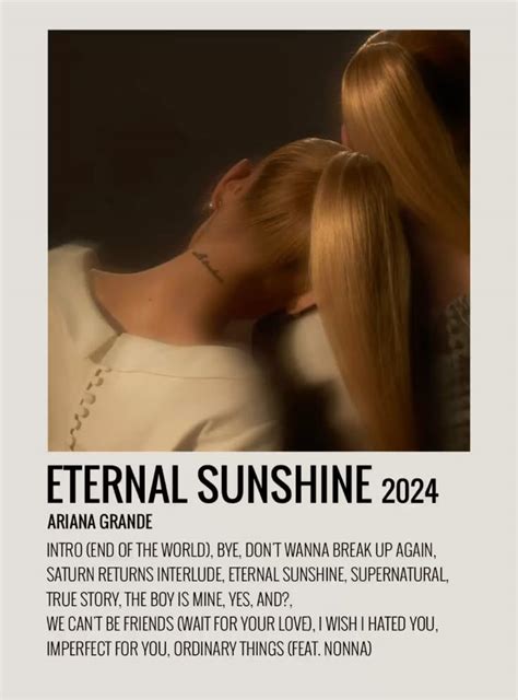 Eternal Sunshine Ariana Grande Album Ariana Grande Album Cover