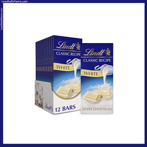 Lindt Classic Recipe White Chocolate Bars Made In Usa 2024 Lab