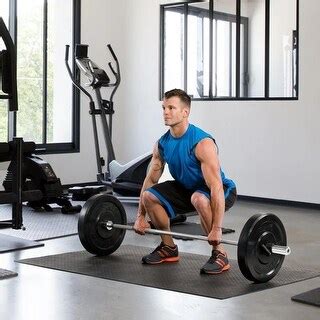 Bending Bar Strength Training Home Fitness Equipment Cross