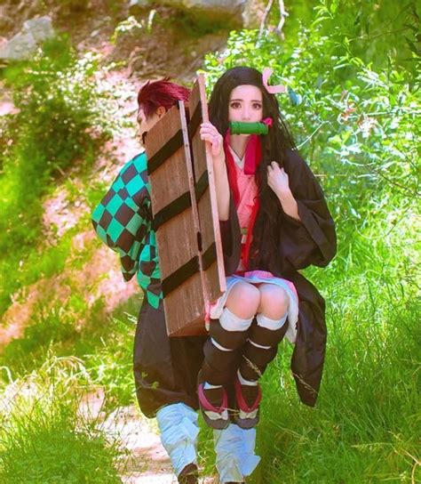Nezuko And Tanjiro Melhores Cosplays Fotos De Animais Engraçados