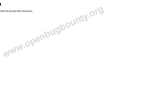 Improper Access Control Vulnerability Obb 2306126 Open Bug Bounty