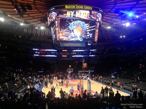 Section 111 At Madison Square Garden New York Knicks