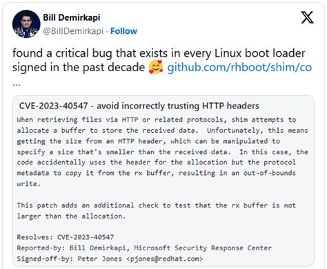 Critical Flaw In Shim Bootloader Impacts Major Linux Distros Cybernoz