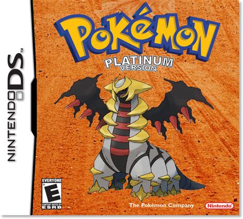 Pokémon Platinum Box Mockup Ds Lithcast