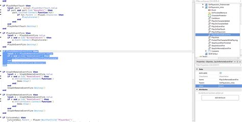 Help With Bindableevents Play A Cutscene When Play Button Is Pressed