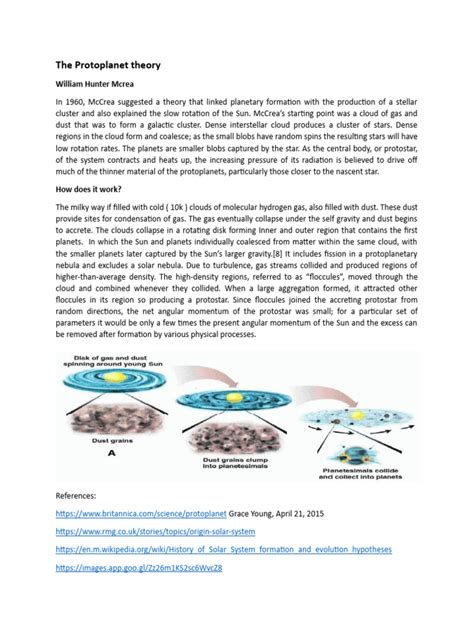 Protoplanet Hypothesis And Heliocentrism Download Free Pdf Heliocentrism Stellar Astronomy
