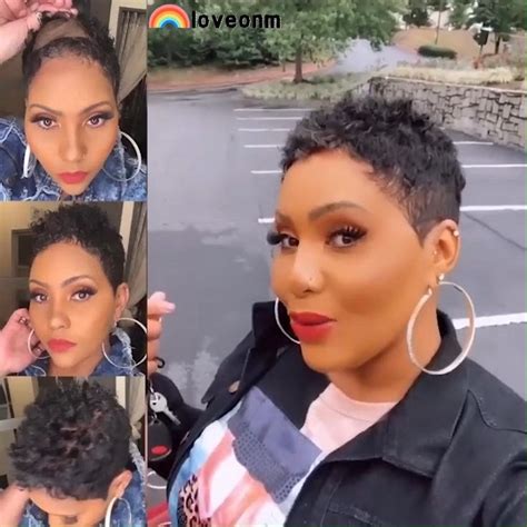 Super Saleup To 50 Off Most Natural Short Wig Pixie Cut Style For Women Video Pixie Cut
