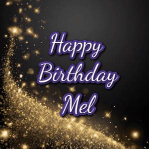 Happy Birthday Mel  50