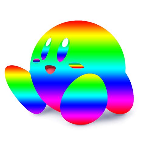 Rainbow Kirby Rkirbykong