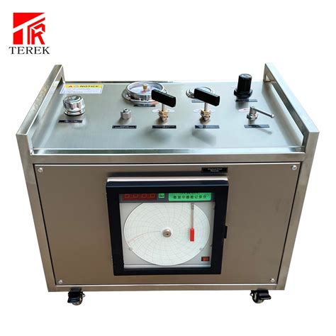 Terek High Pressure Hydrostatic Pressure Test Pump System With Chart Recorder Testing