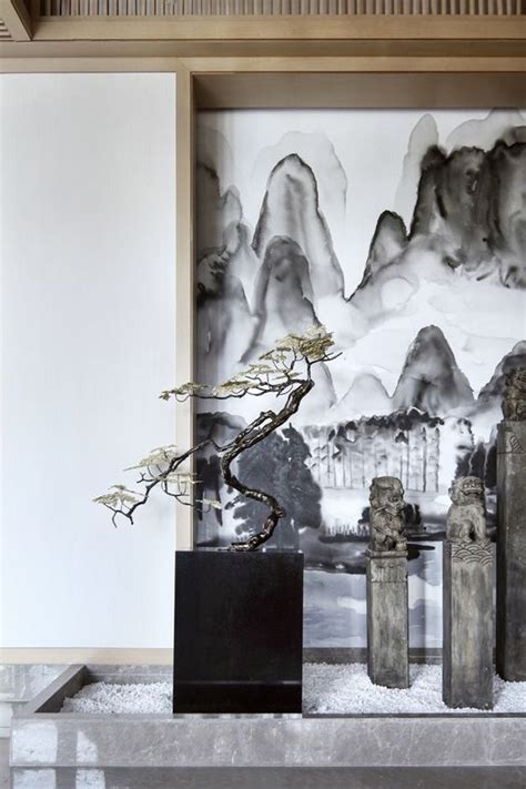 Pin By Hotung Design On J 景观 水景 流水墙 Traditional Interior Design