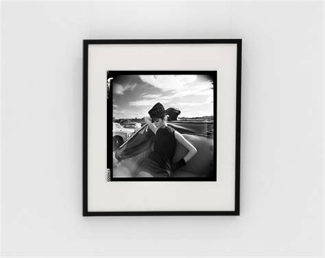 Brian Duffy Girl In Back Of Convertible Vogue Sol Ldn