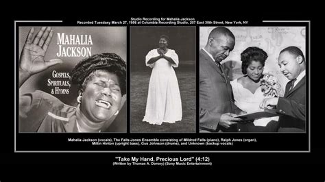 1956 Columbia Cs 8761 Take My Hand Precious Lord 47085 7