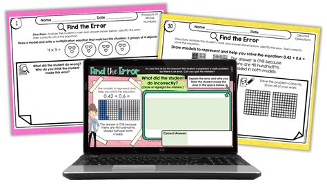 Test Drive Error Analysis Math Tasks