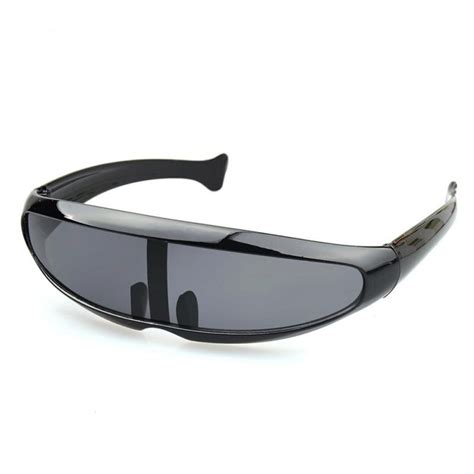 Funny Plastic Color Mirrored Single Lens Visor Sun Vicedeal