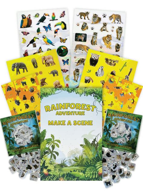 Rainforest Fun Stickers