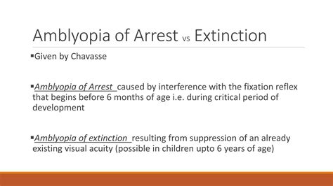 Amblyopia Classification And Occlusion Therapy Pptx