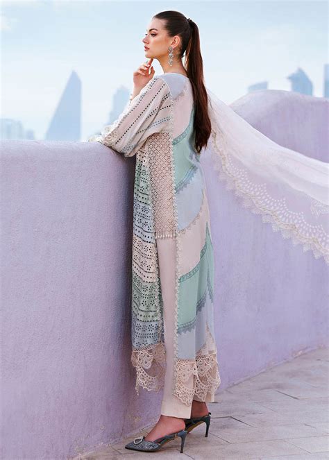 Buy Premium Luxury Lawn 26 By Maria B D 2612a In Sweden Greece Uk