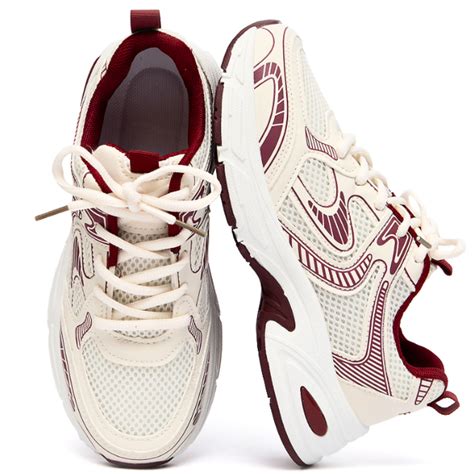 Chicvomey Vintage Casual Sneakers For Women Chunky Fashion Tennis