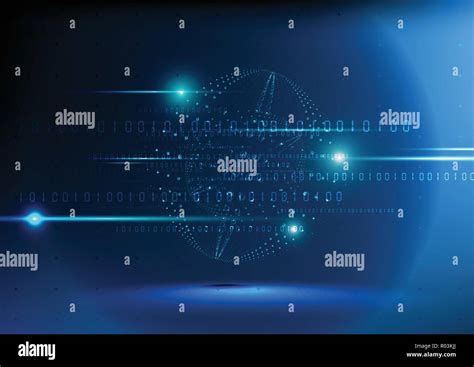 Abstract Technological Future Global Background Design Stock Vector Image And Art Alamy