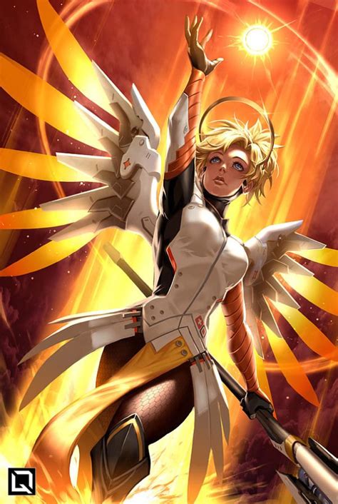 Overwatch Mercy Overwatch Wallpapers Overwatch Characters Overwatch