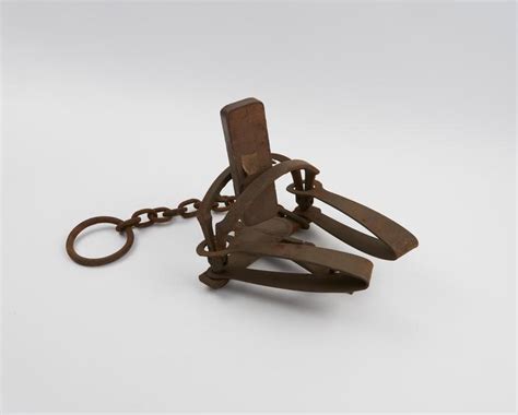 Small Bear Trap With Offset Jaws No 150 Science Museum Group