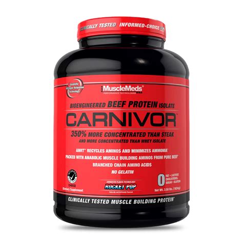 Carnivor 4 Lb Rocket Pop Suplementos Al Mayor