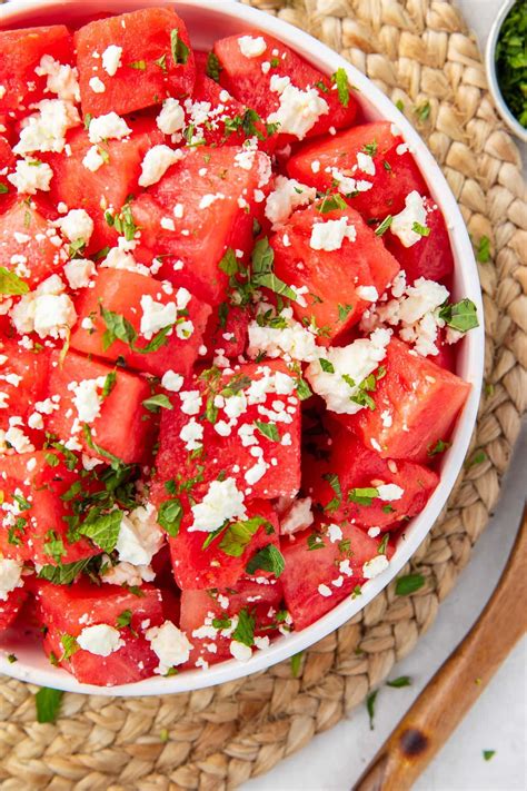 Summer In A Bowl Watermelon Feta Mint Salad Artofit