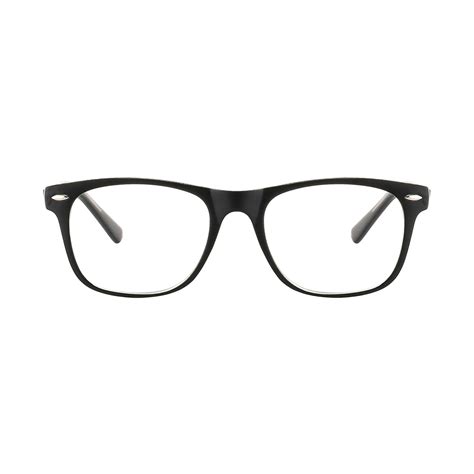 Rectangle Black Eyeglasses