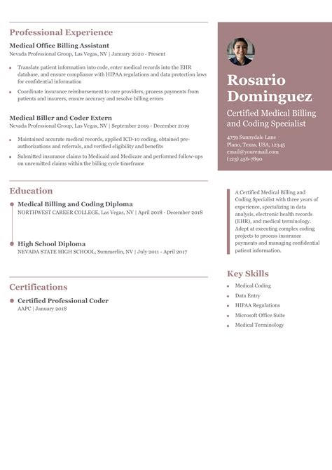 Medical Biller Resume Top Medical Billing Resume Examples And Writing