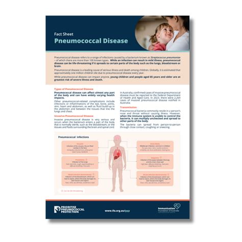 Lets Prioritise Pneumococcal Protection — Immunisation Foundation Of