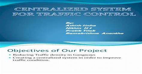 Pdf Centralized System For Traffic Control Dokumen Tips