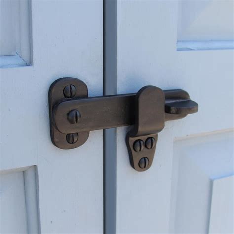 Seaside Shutters S6 330 19 Cast Brass Shutter Flip Latch Flat Black 4 L Decorative