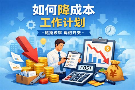如何降成本工作计划