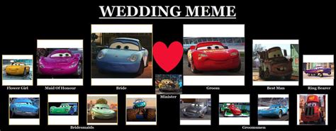 Mcqueen X Sally Wedding Meme By Thomasfan16512 On Deviantart