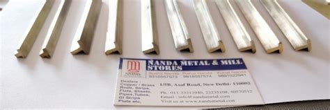 Brass T Section For Interior At ₹ 500kilogram In New Delhi Id 21908059173