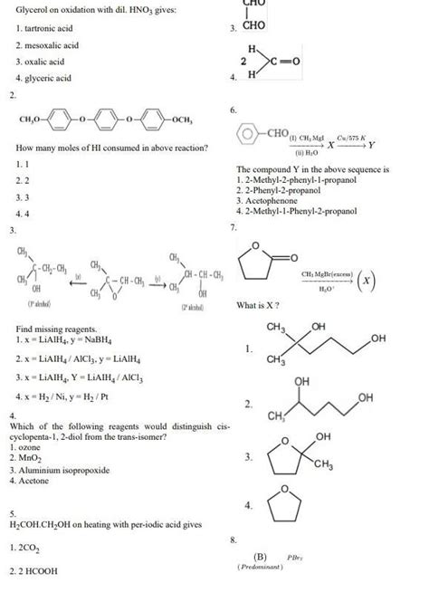 Answered Glycerol On Oxidation With Dil Hno3 Gives 1 Tartronic Acid 2