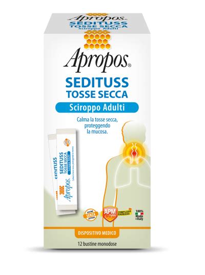 Sedituss Tosse Secca Sciroppo Bambini Apropos