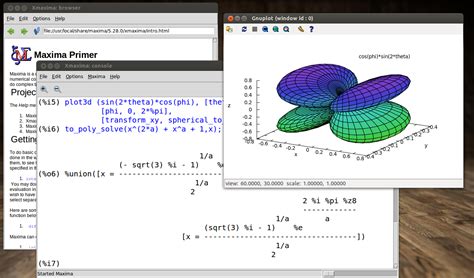 Math And Geometry Maxima Symbolic Mathematical Computation Software